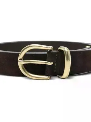 DA.D Suede Belt With Buckle Fastening