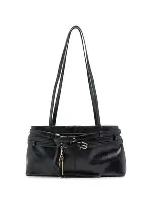 OSOI Buckled Shoulder Bag - Black