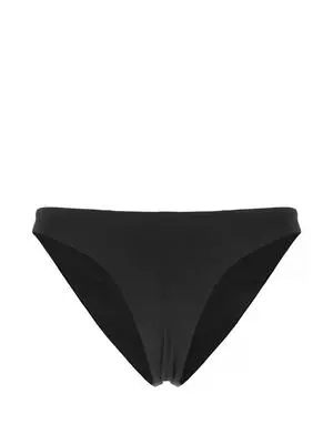 MAISON ANAMI Logo-plaque Reversible Bikini Bottoms - Black