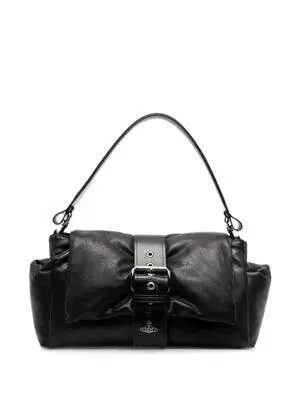 VIVIENNE WESTWOOD Hazel Treasure Xl Shoulder Bag - Black