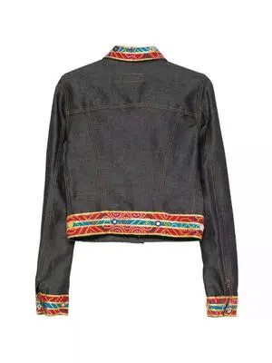 Dolce & Gabbana 2000s Embroidered Denim Jacket