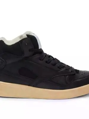 JIL SANDER High-top Panelled Sneakers