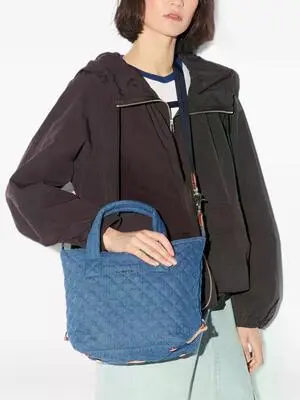 Mz Wallace Small Sutton Deluxe Quilted Tote Bag