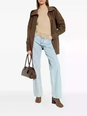 IRO PARIS Twist-detail T-shirt - Neutrals