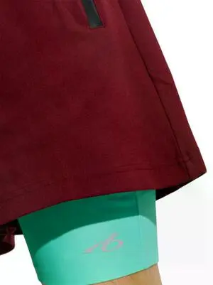 Balenciaga Logo-print Layered Shorts