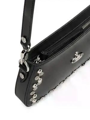 VIVIENNE WESTWOOD Tasha Studded Leather Shoulder Bag
