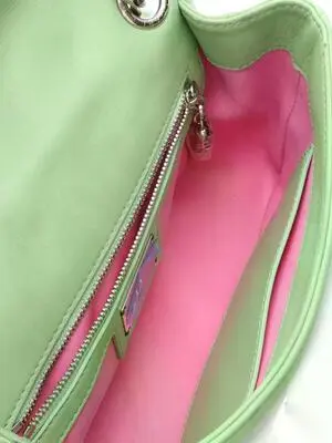 BVLGARI Serpenti Cabochon Shoulder Bag - Green