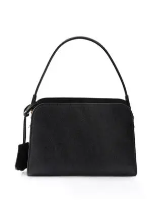 Prada Leather Mini Handbag - Black