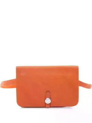 Hermès 2002 Dogon Togo Belt Bag - Orange