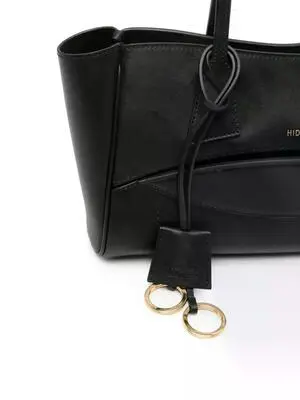 HIDESINS Logo-print Leather Shoulder Bag
