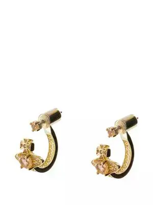 VIVIENNE WESTWOOD Maitena Orb-motif Hoop Earrings - Gold