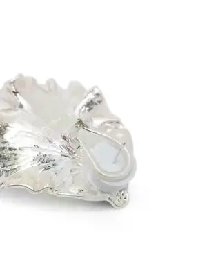 Cult Gaia Iris Leaf Earrings