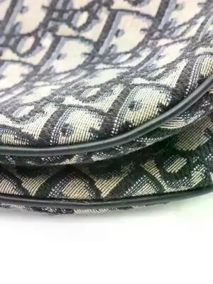 Dior Saddle Oblique Jacquard Tote Bag
