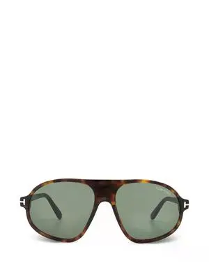 TOM FORD Pilot-frame Sunglasses - Brown