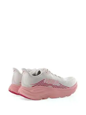 HOKA® Clifton 11 Logo-print Chunky-sole Sneakers - White