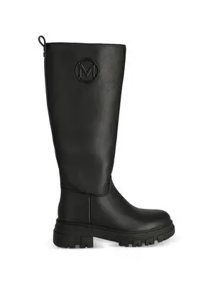 MEXX Logo Patch Lug Sole Boots