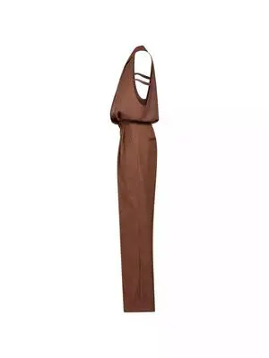 BATAKOVIC Sleeveless Wrap-front Jumpsuit