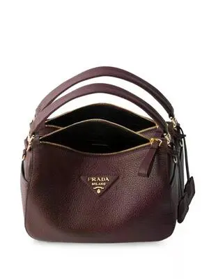 Prada Small Leather Bag - Red