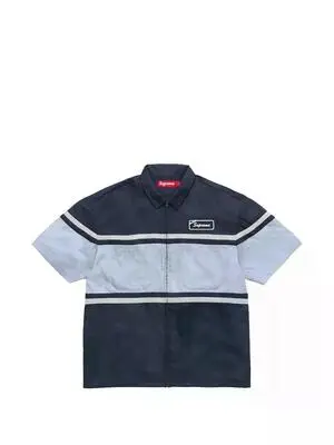 Supreme Zip-up Short-sleeve Shirt