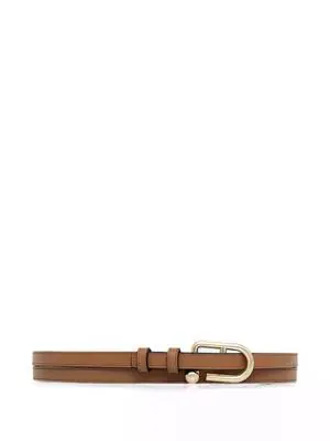 Furla Logo-buckle Leather Belt