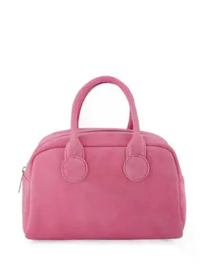 MARGESHERWOOD Soft Bowling Suede Tote Bag - Pink