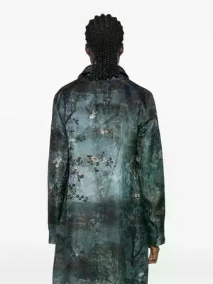 PIERRE-LOUIS MASCIA Floral-print Coat