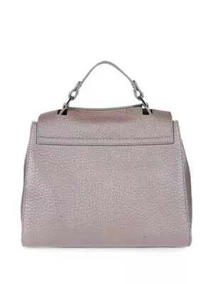 Orciani Small Sveva Pebbled Calf Leather Tote Bag - Neutrals