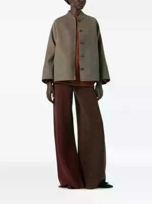 Loro Piana Siena Wide-leg Knit Track Pants - Red