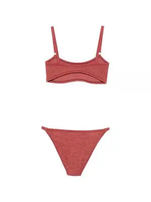Hunza G Iris Ring-detail Bikini - Red