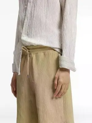 Hugo Crinkle-effect Drawstring Track Shorts