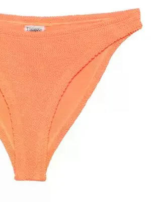 Hunza G Xandra Crinkle-effect Bikini - Orange