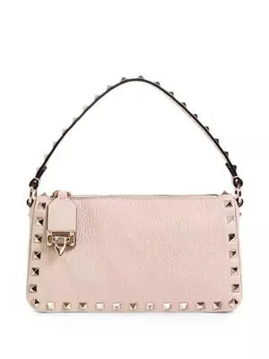 Valentino Garavani Rockstud Leather Tote Bag - Pink