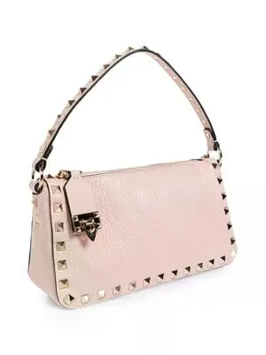 Valentino Garavani Rockstud Leather Tote Bag - Pink