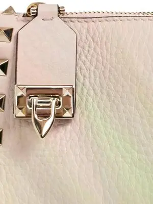 Valentino Garavani Rockstud Leather Tote Bag - Pink