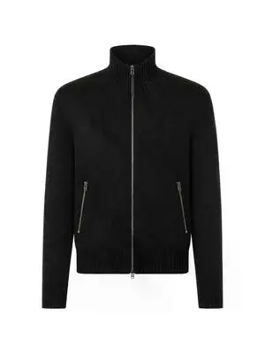 TOM FORD Zip-up Cardigan - Black