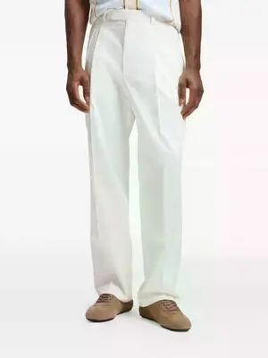 BOSS Pleated Relaxed-fit Tailored Trousers