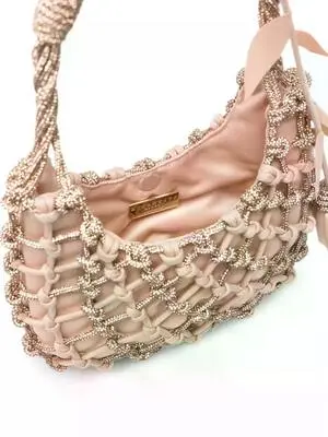 Rosantica Rhinestone-embellished Caged-effect Mini Bag