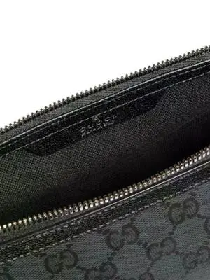 Gucci Gg Supreme Toiletry Case - Black