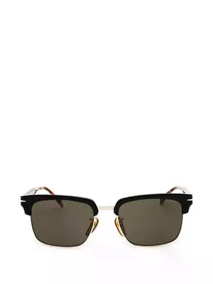 DB EYEWEAR BY DAVID BECKHAM Browline-frame Sunglasses - Black