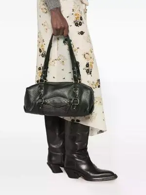 Isabel Marant Étoile Tilpa Buckle Detail Shoulder Bag - Black