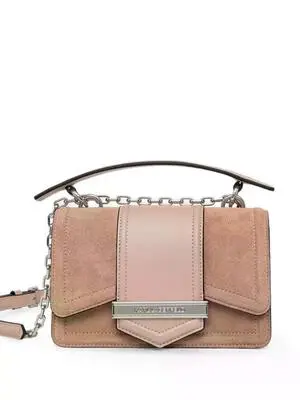 Karl Lagerfeld Suede Leather Shoulder Bag