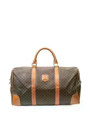 Celine Macadam Travel Bag - Brown