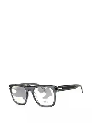 DB EYEWEAR BY DAVID BECKHAM Square Frame Eyeglasses - Grey