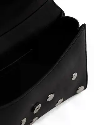Karl Lagerfeld Stud-embellished Logo Crossbody Bag