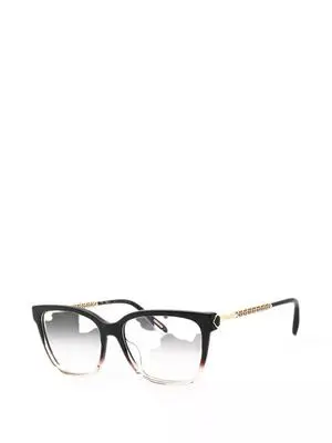 Chopard Square-frame Glasses - Black
