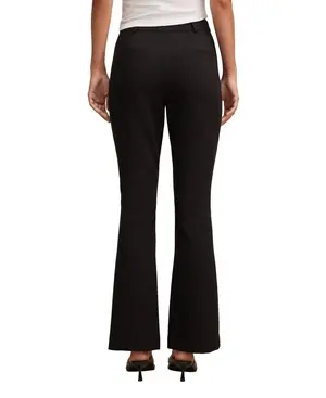 EVER NEW Melanie Pintuck Flared Leg Pants
