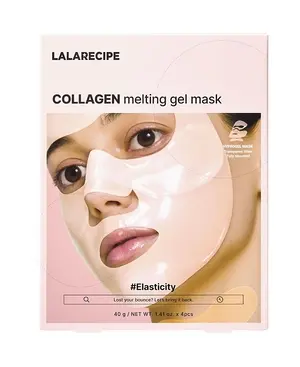LALARECIPE Collagen Melting Gel Mask Set Of 4 - No Color