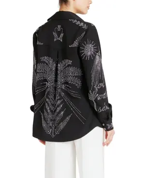 TEMPERLEY LONDON Embellished Shirt Jacket