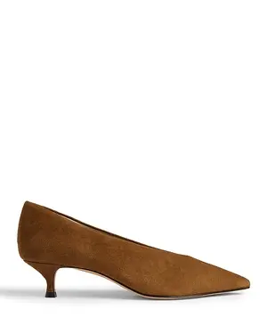 Le Monde Beryl Le Monde Beryl Babouche Kitten Heel Pumps Mokka