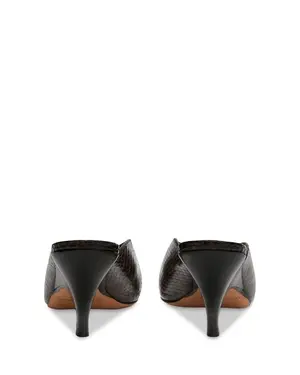 Le Monde Beryl Petra Mules - Chocolate